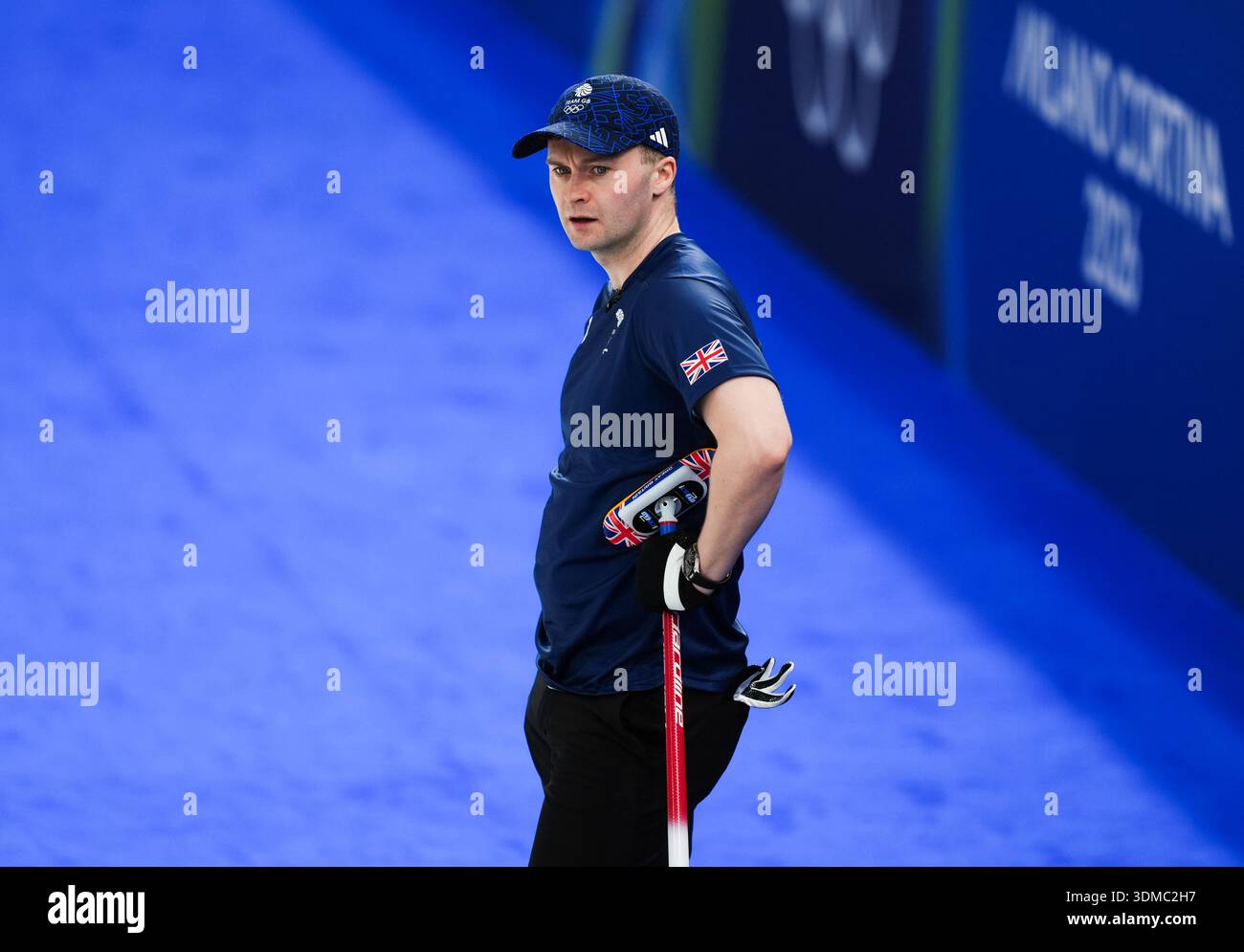 Great Britain's Bruce Mouat during the Curling Mixed Doubles, Round ...