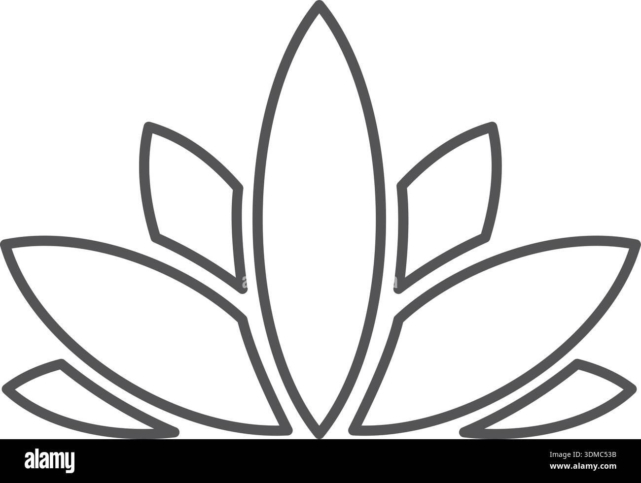 Spa zen flower concept Black and White Stock Photos & Images - Alamy