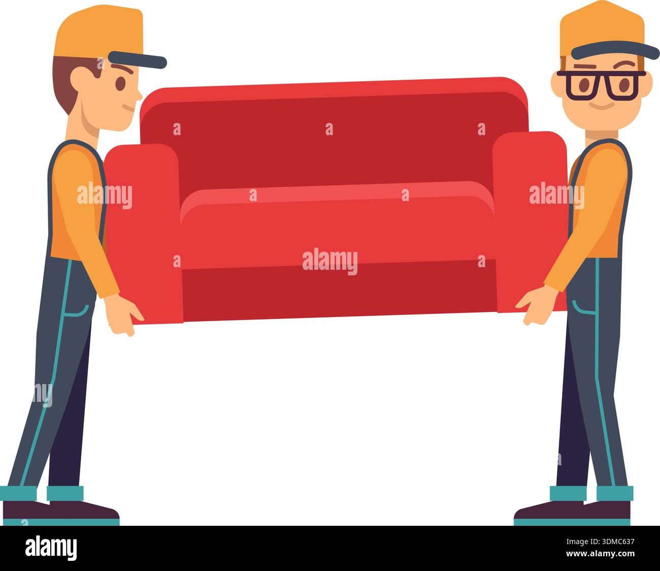 Two men house interior Stock Vector Images - Alamy