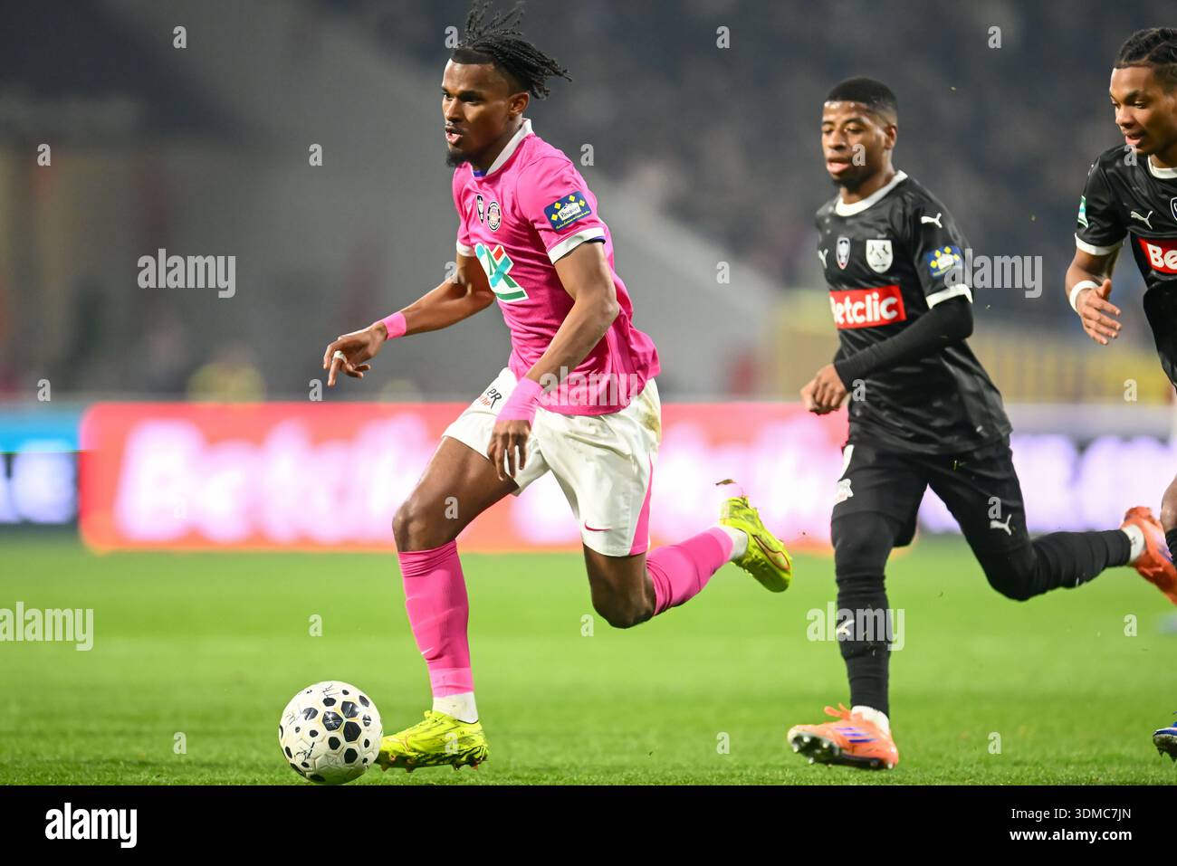 Yann Gboho of Toulouse Football Club during French Cup match between ...