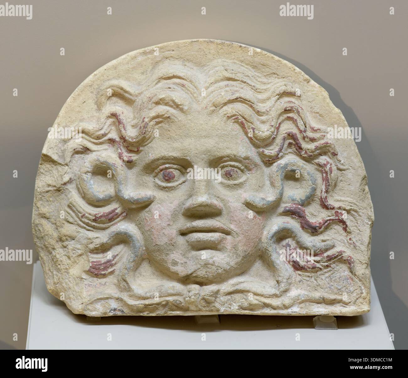 ncient terracotta antefixes featuring the head of Medusa Gorgon ...