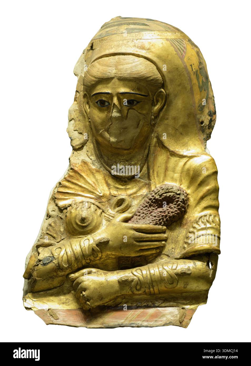 Mummy mask gilded face hi-res stock photography and images - Alamy