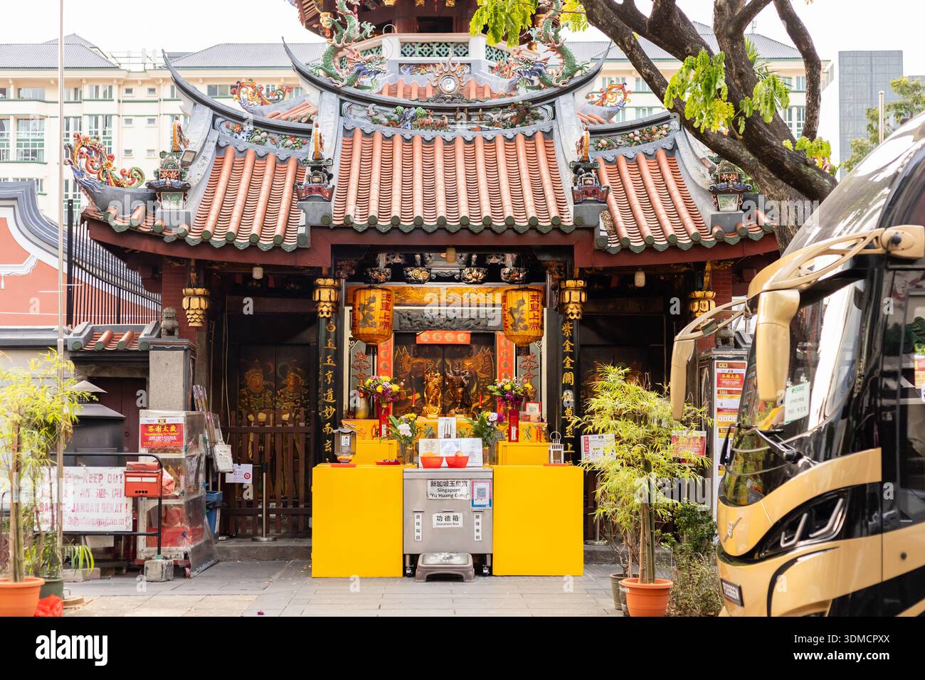 Singapore - January 27, 2026: Yu Huang Gong temple in Singapore ...