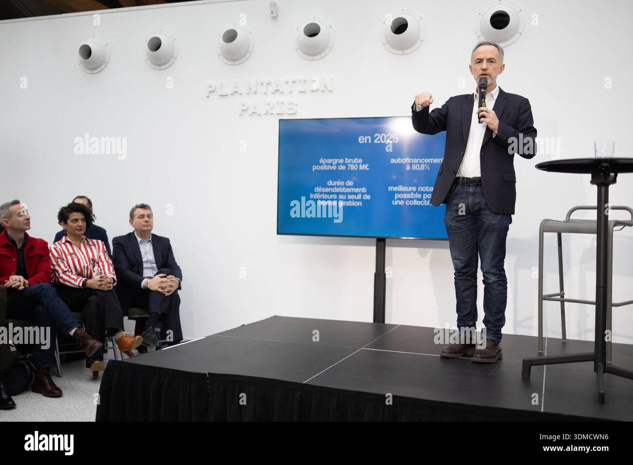 Socialistes et Apparentes' MP and candidate for mayor in Paris Emmanuel ...