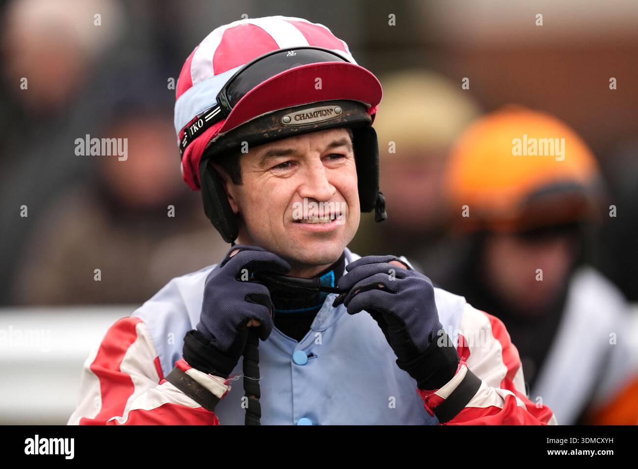 Jockey Robert Dunne before the Huntingdon Racecourse 2026 Fixtures On ...