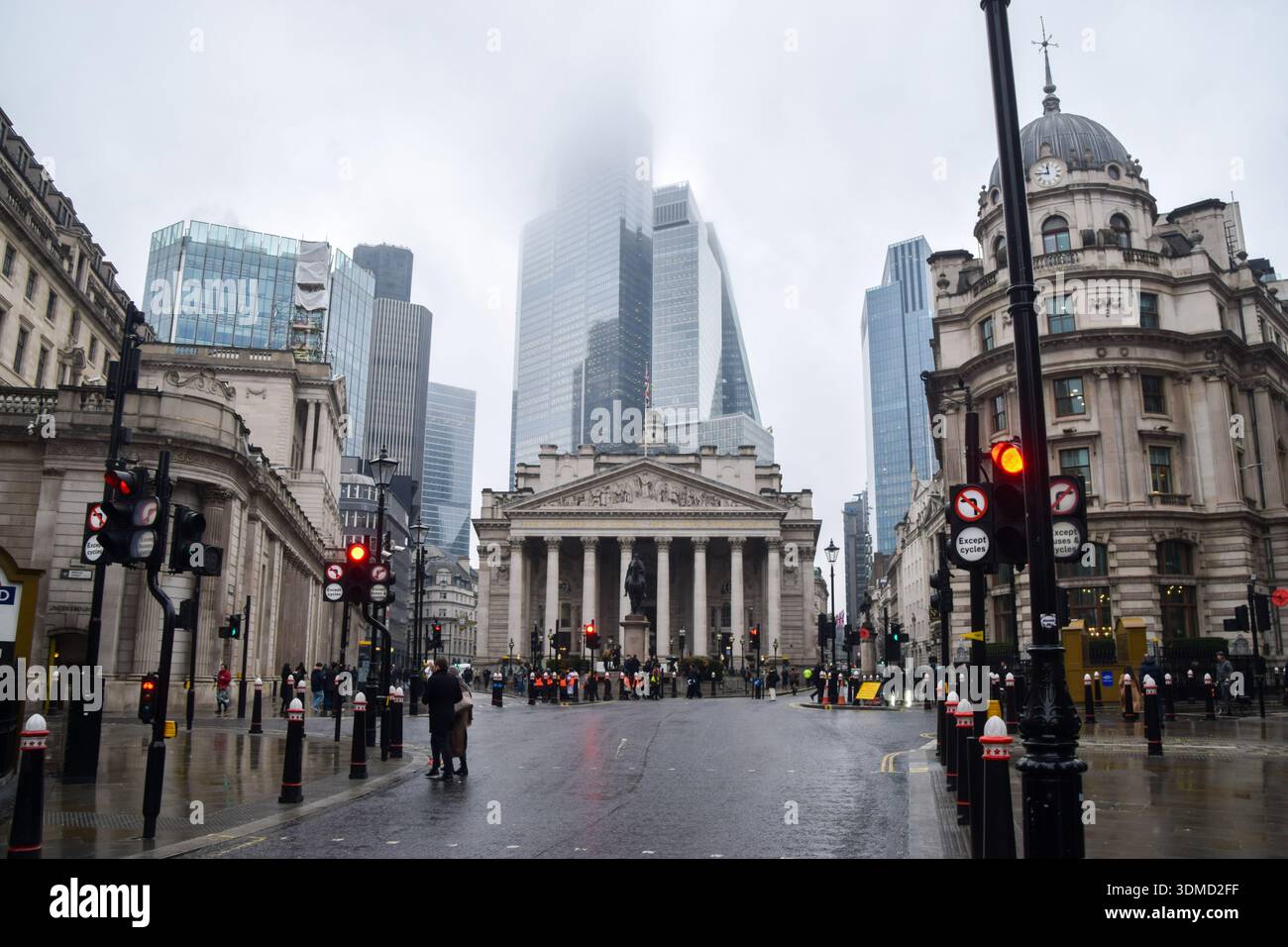 London, UK. 5th February 2026. General view of the Bank of England and ...