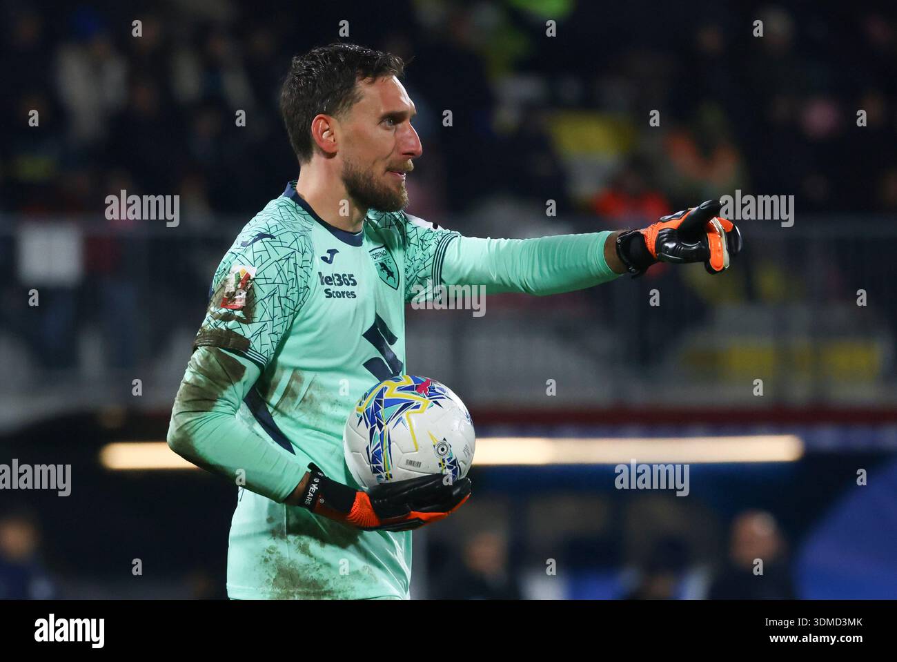 Alberto Paleari in action during the Coppa Italia match between FC ...