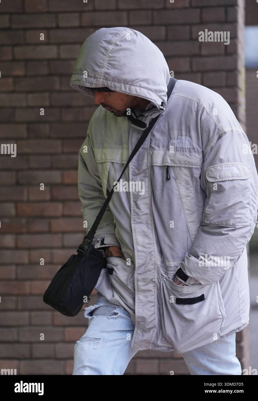 Ashley Warren arriving at Chelmsford Crown Court, Essex, where he is ...