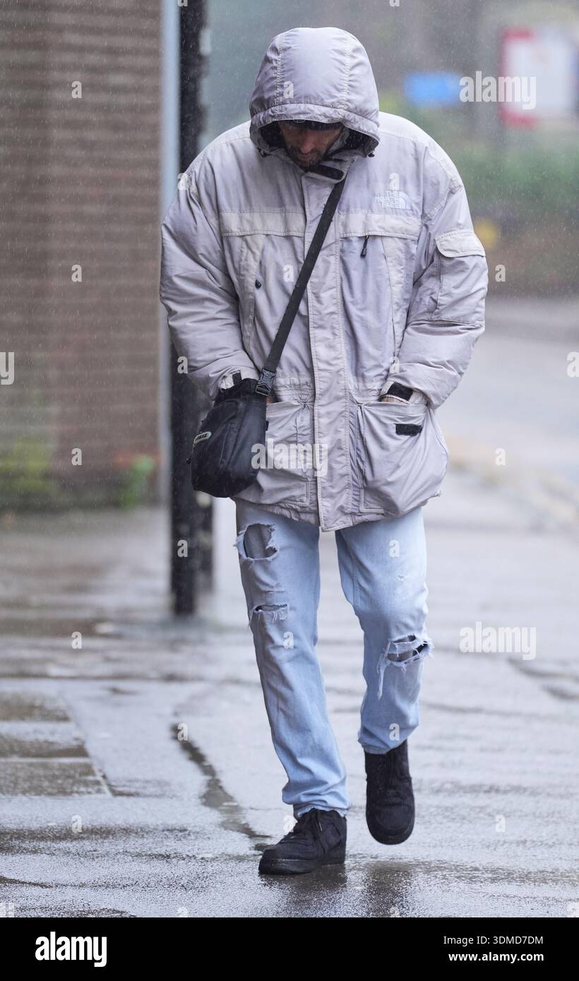 Ashley Warren arriving at Chelmsford Crown Court, Essex, where he is ...