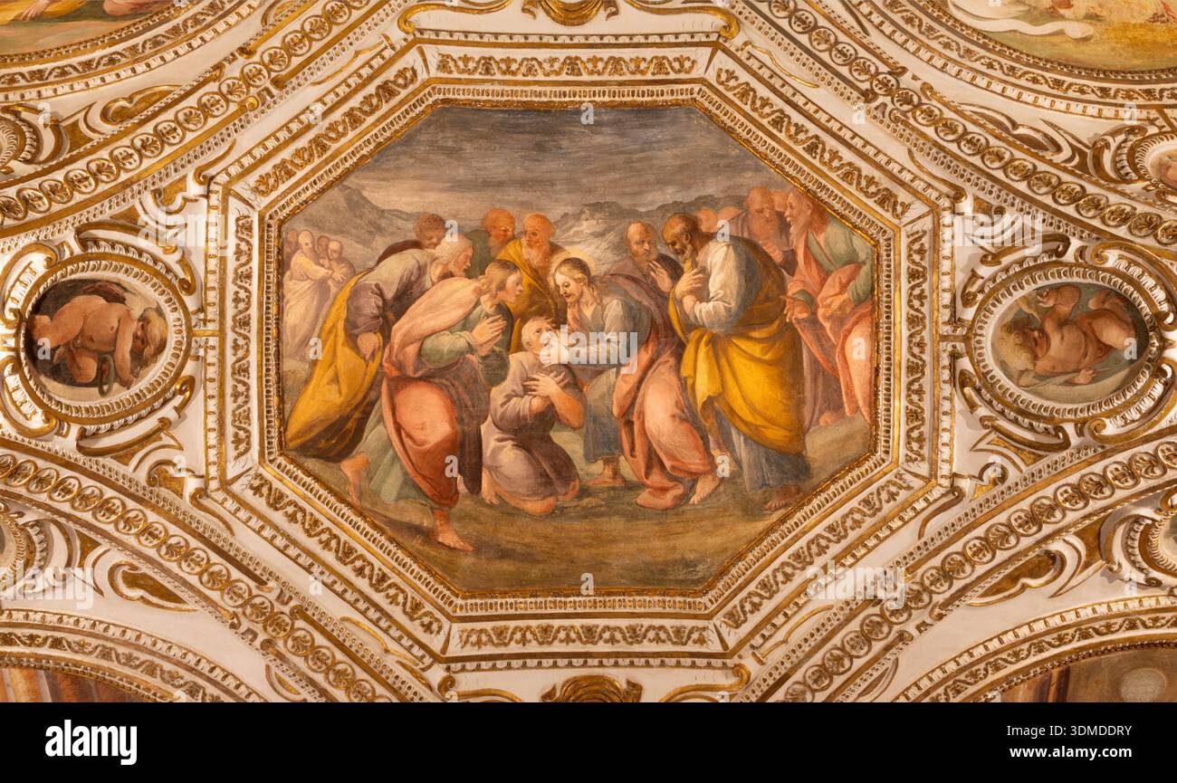 Jesus heals the deaf man hi-res stock photography and images - Alamy