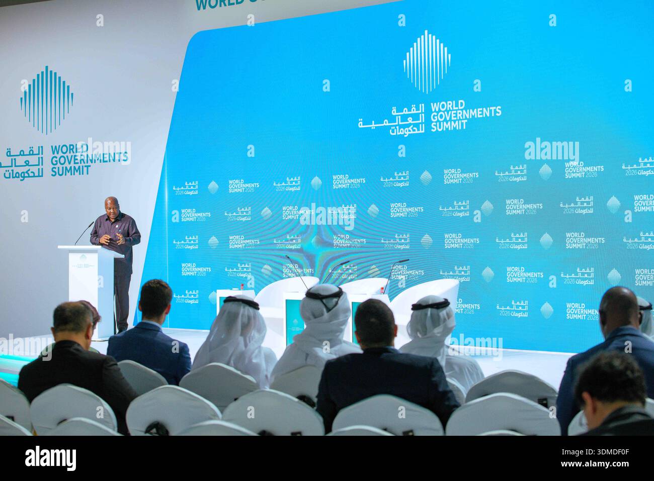 Speech and panel discussion by various leaders during the World ...