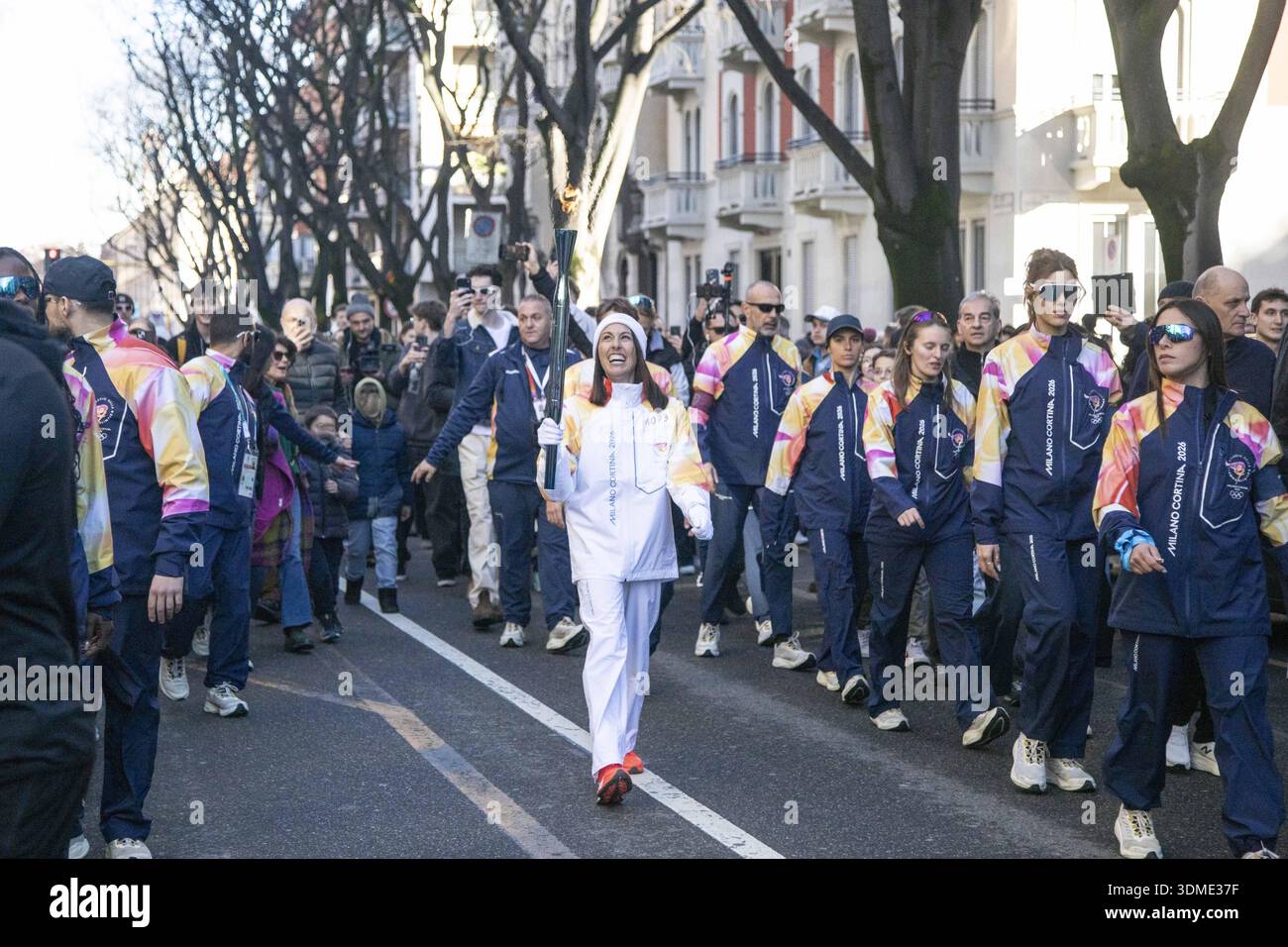 Milan, Olympic Village, Journey of the Olympic Torch to Milan, the ...