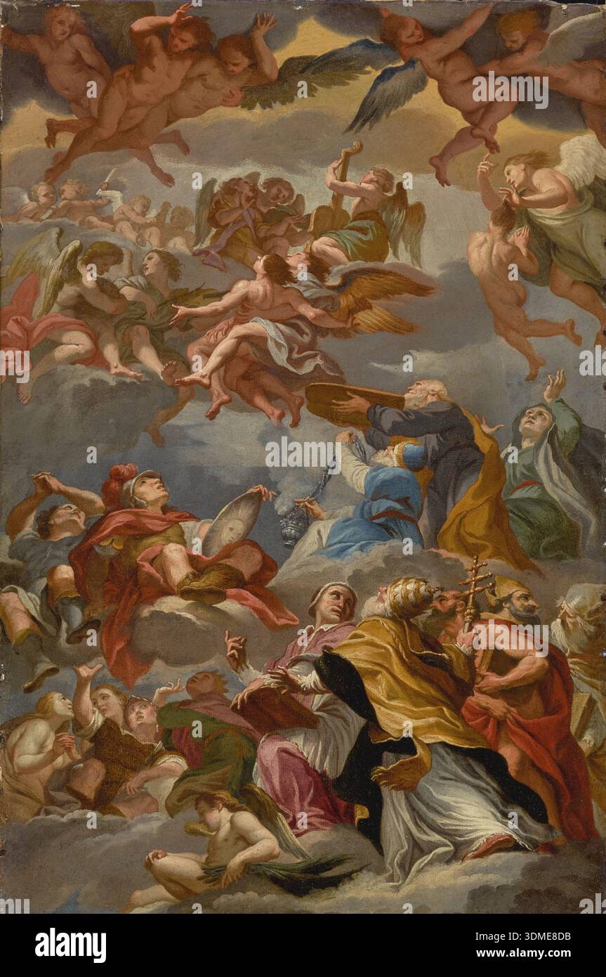 Moses and the fathers of the latin church hi-res stock photography and ...