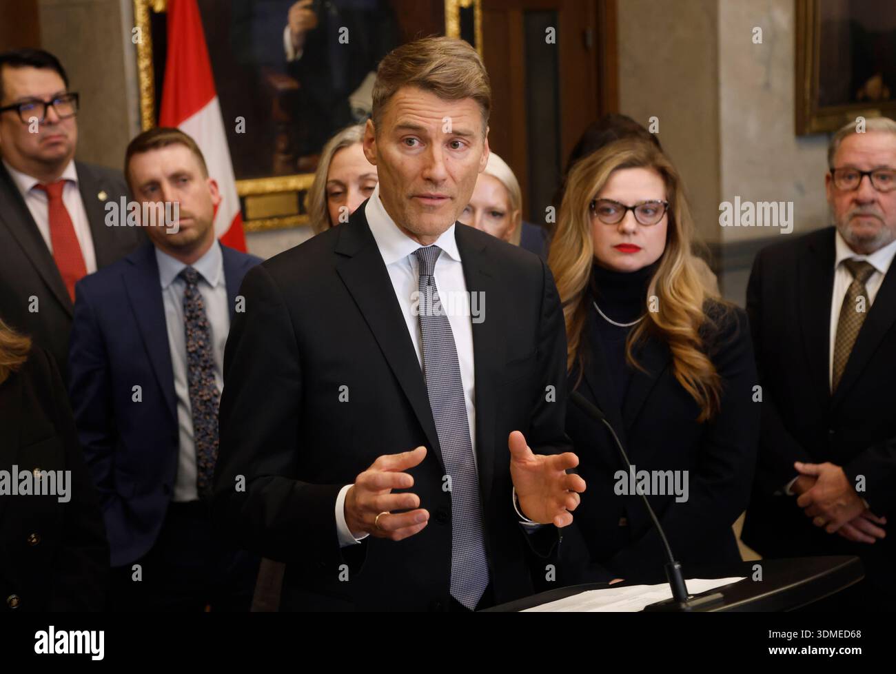 Housing and Infrastructure Minister Gregor Robertson speaks about ...