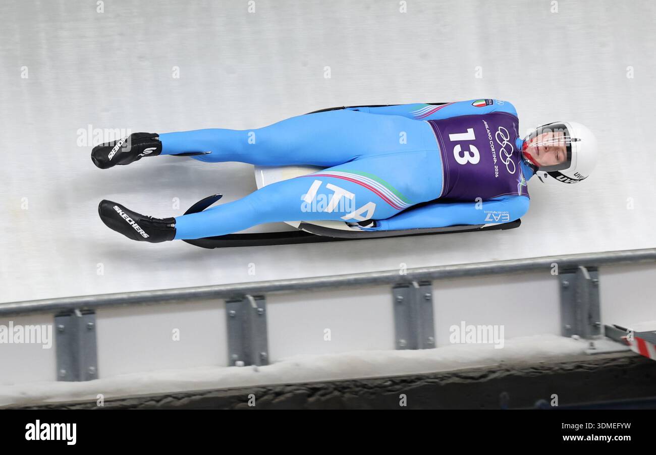 Milan Cortina 2026 Olympics Women's Single Luge, Verena Hofer (ITA ...