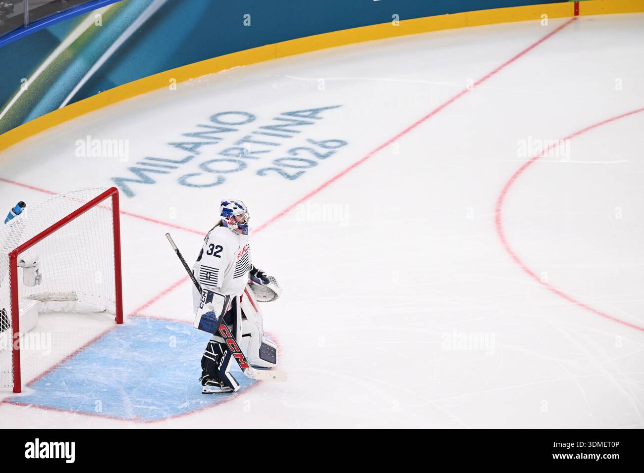 PHILBERT Alice (France) with milano cortina 2026 sign during Ice Hockey ...