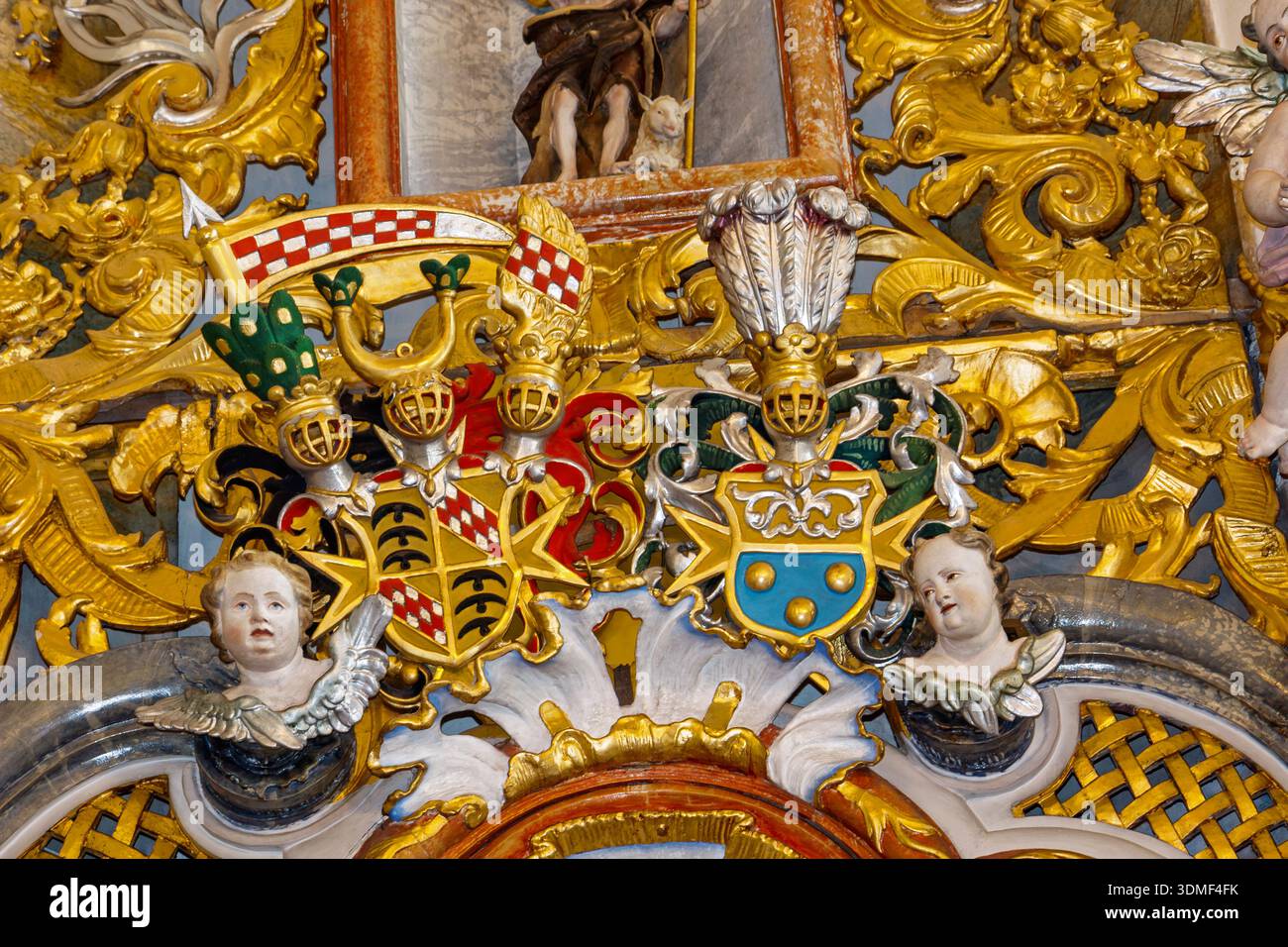 Coat of arms of the barons of stain hi-res stock photography and images ...