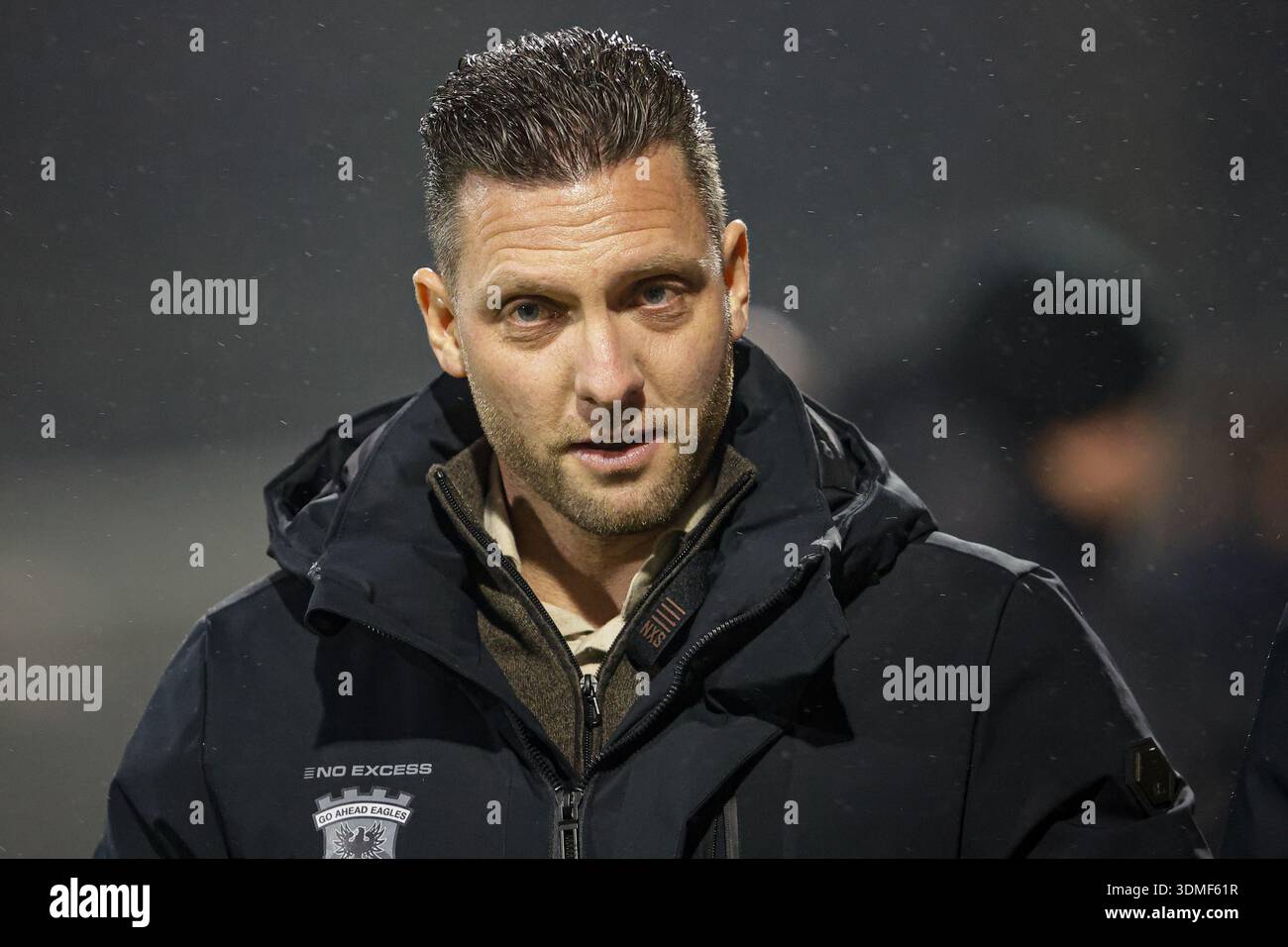 VELSEN-ZUID, NETHERLANDS - FEBRUARY 5: Melvin Boel headcoach of Go ...