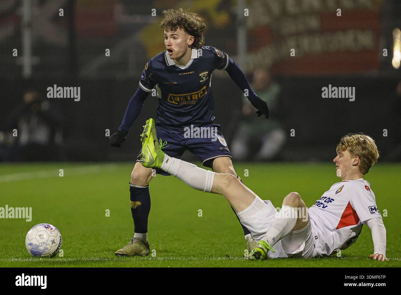 VELSEN-ZUID, NETHERLANDS - FEBRUARY 5: Jakob Breum player of Go Ahead ...