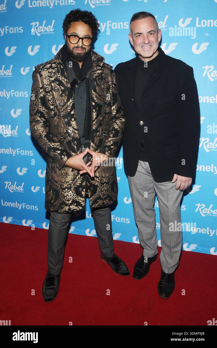 Director Rock Jacobs and John Green attend the New York screening of ...