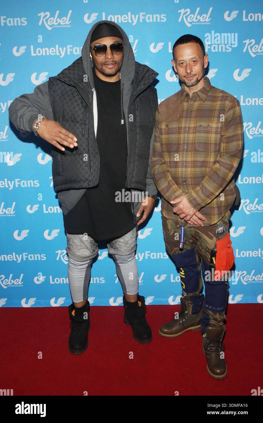 New York, United States. 04th Feb, 2026. Malik Yusef and Hawaii Mike ...