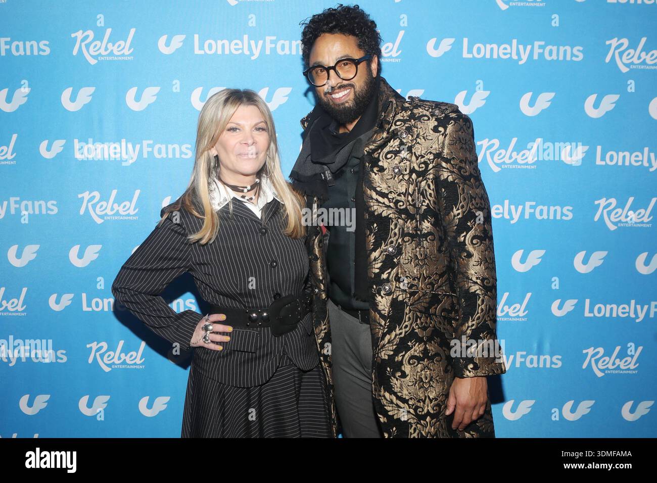 Dr. Robi Ludwig and Director Rock Jacobs attend the New York screening ...