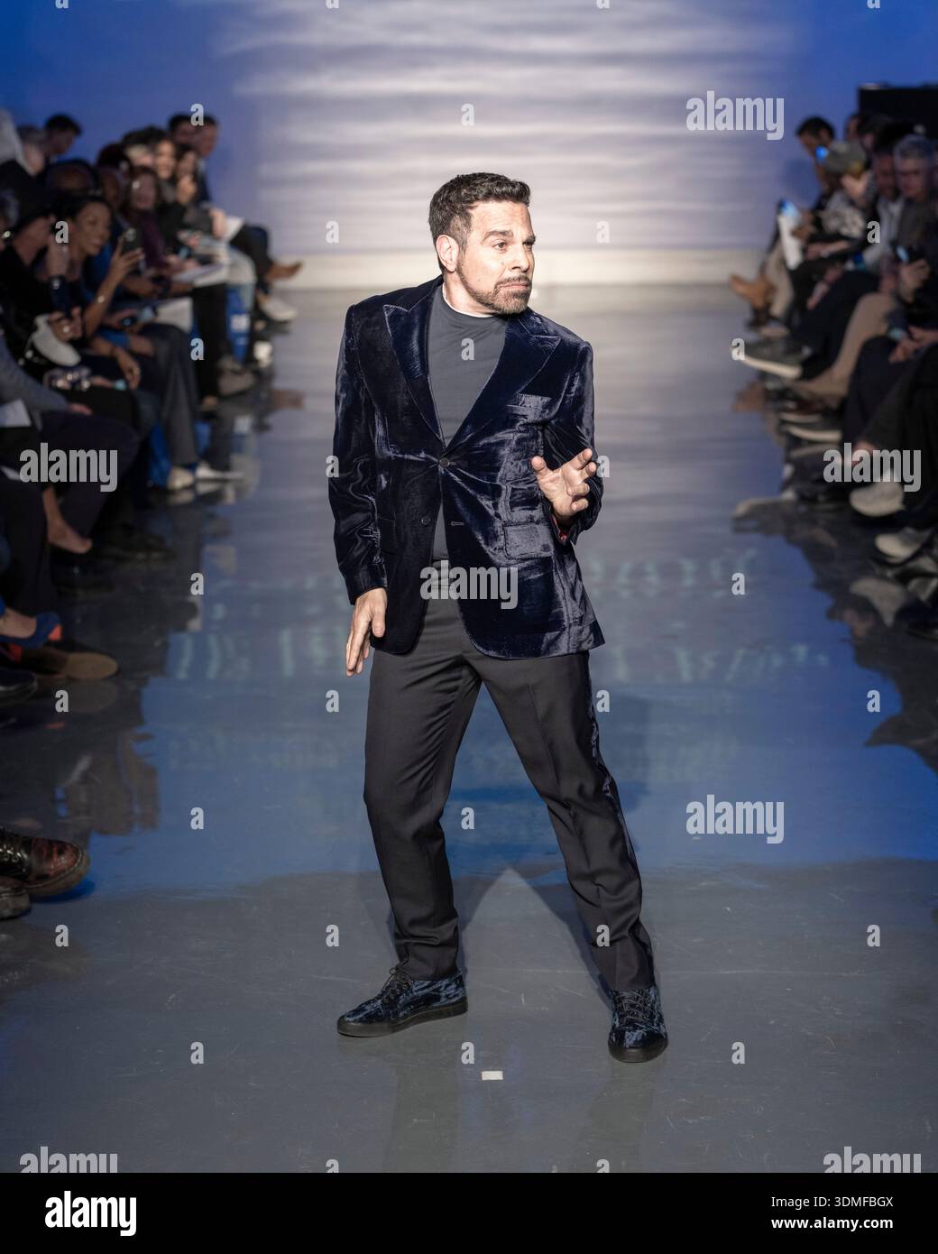 Mario Cantone walks the Runway at The Blue Jacket Show 10th Anniversary ...