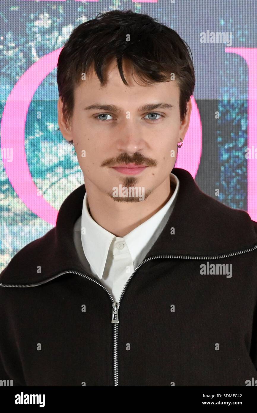 Saul Nanni during La gioia movie photocall at the Barberini Cinema ...