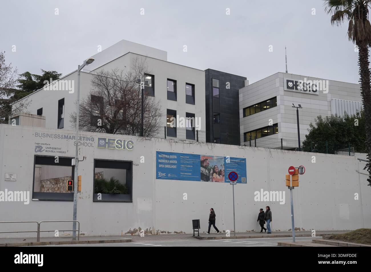Facade of the ESIC (Business & Marketing School), on 5 February 2026 ...