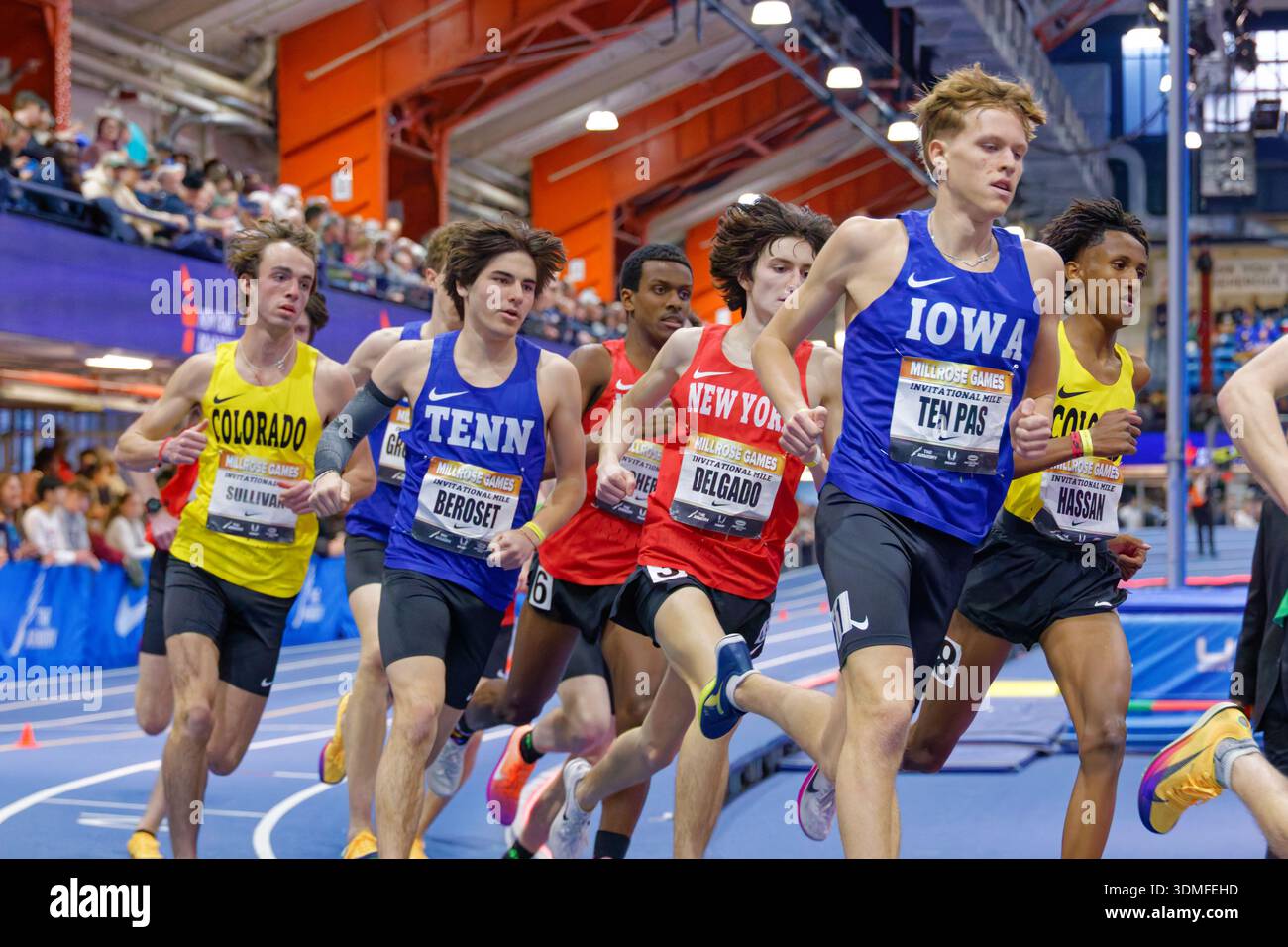Caleb Ten Pas (USA), Victor Delgado (USA) and Andrew Beroset (USA) in ...