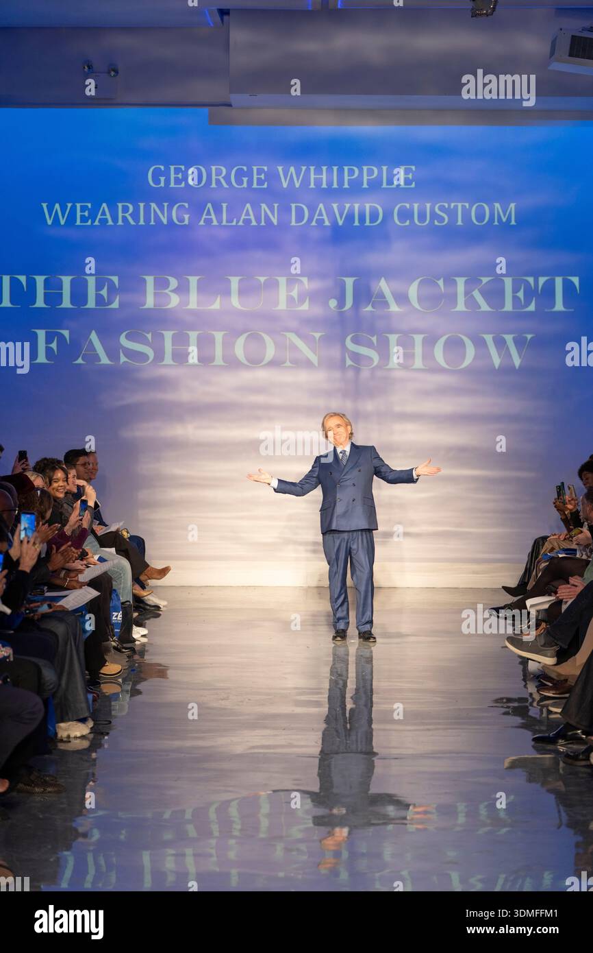 George Whipple walks the Runway at The Blue Jacket Show 10th ...