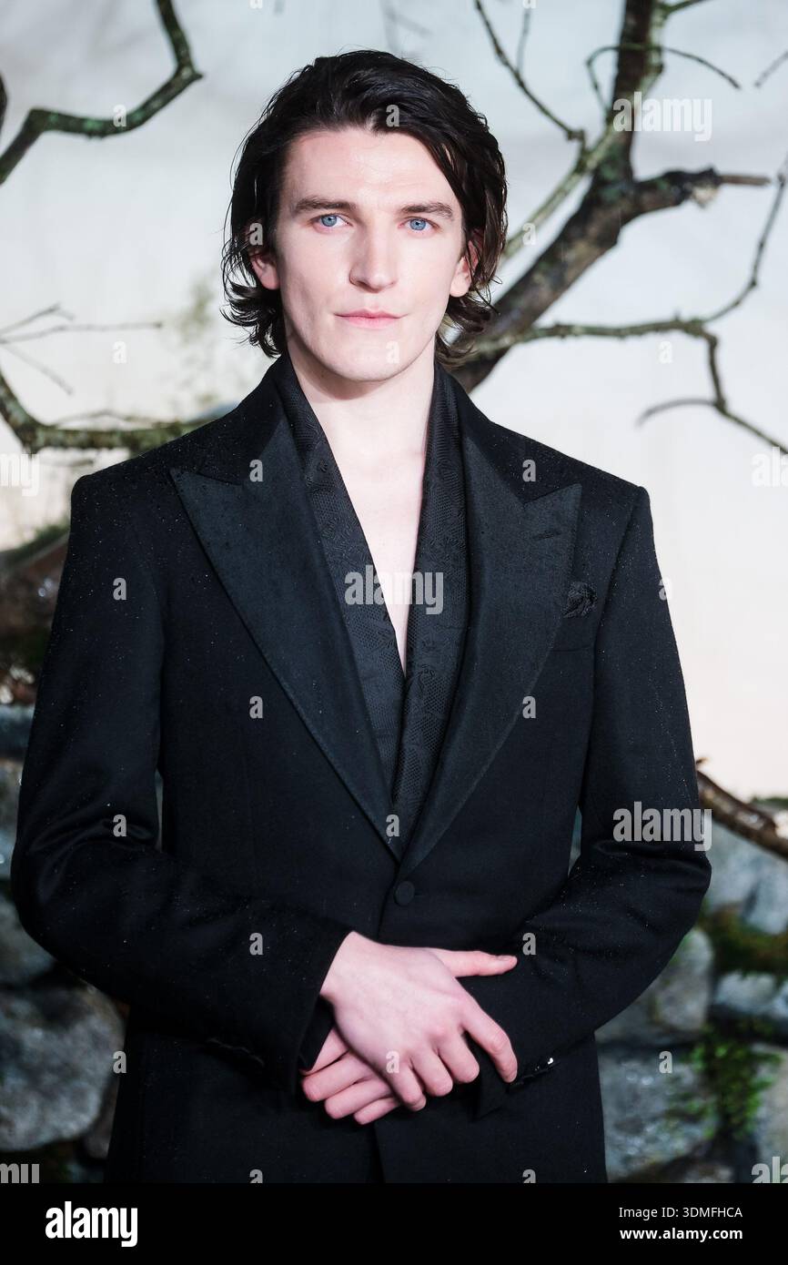 London, UK. 5th Feb, 2026. Ewan Mitchell seen at the 'Wuthering Heights ...