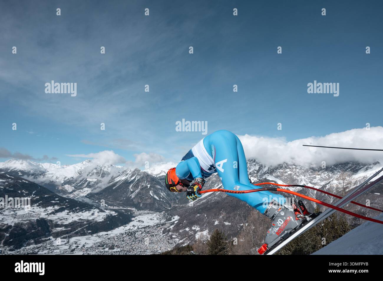 Italy's Christof Innerhofer starts an alpine ski men's downhill ...