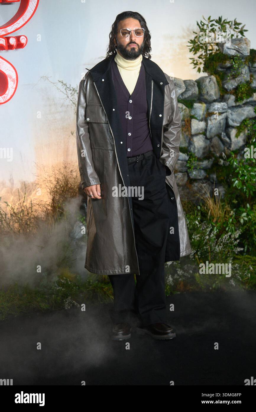London, UK. 05 Feb, 2026. Pictured: Shazad Latif attends the 'Wuthering ...