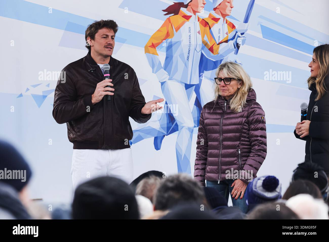 Pioltello, The journey of the Olympic flame for the XXV Winter Olympic ...