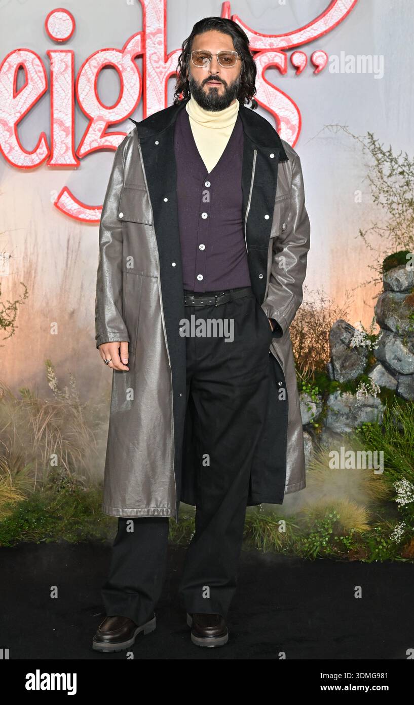 Shazad Latif attends "Wuthering Heights" UK Premiere at the Odeon Luxe ...