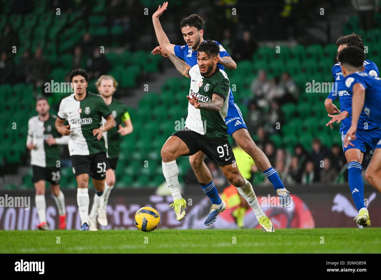 Lisbon, Portugal. 5 February 2026. Luis Suarez forward of Sporting CP ...