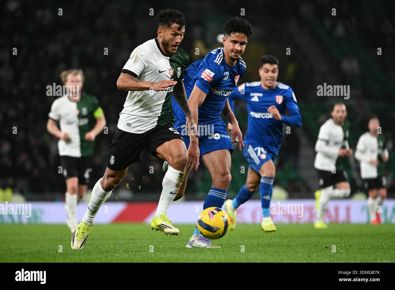 Lisbon, Portugal. 5 February 2026. Luis Suarez forward of Sporting CP ...
