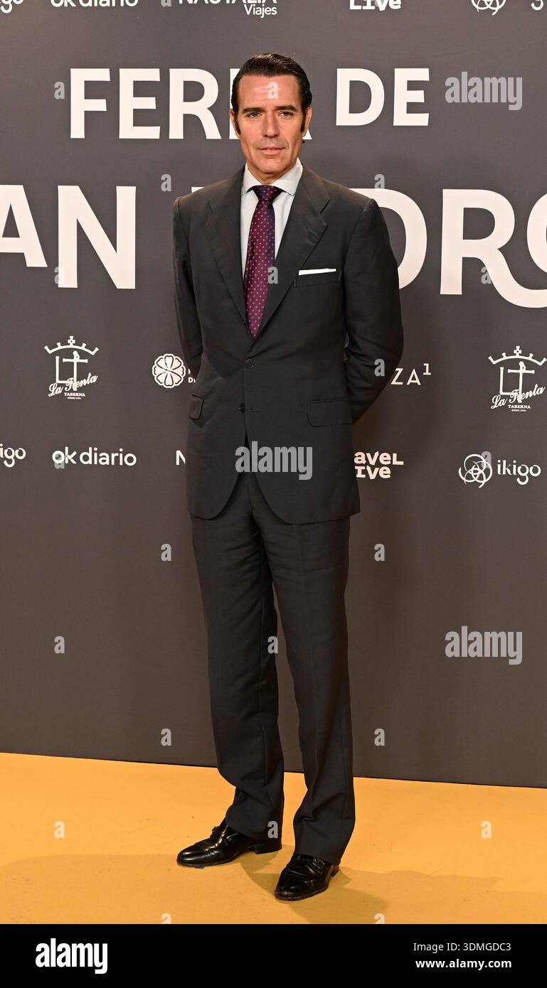 Uceda Leal during the gala held at the Las Ventas bullring and unveils ...