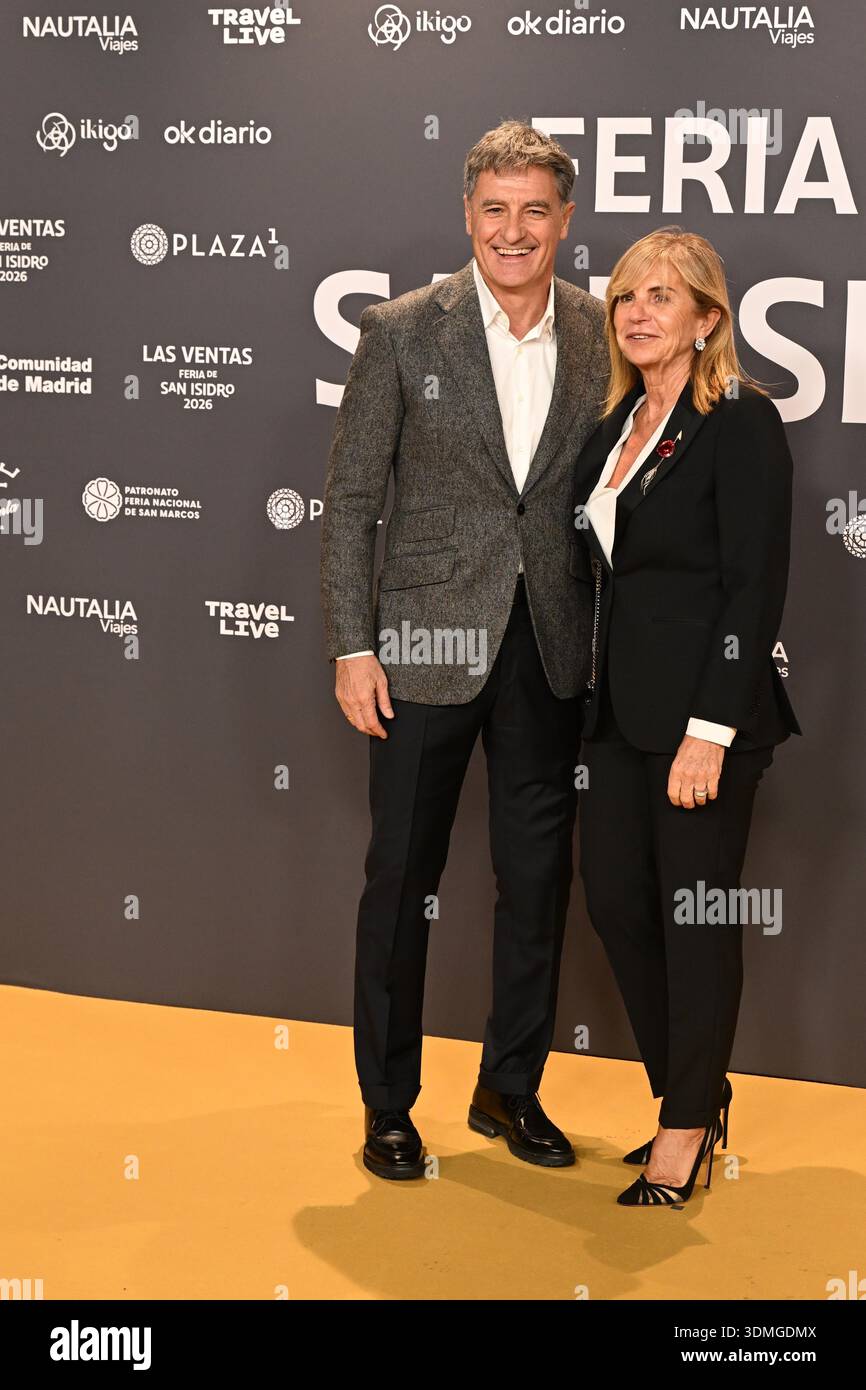 Miguel González 'Michel' and Merche Luengo during the gala held in the ...
