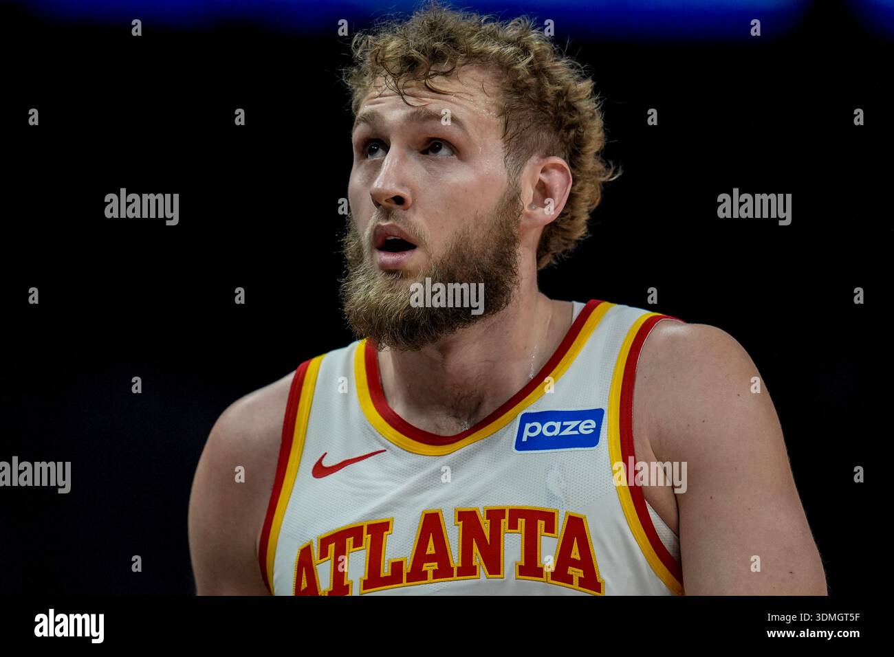 Atlanta Hawks center Jock Landale (31) runs against the Utah Jazz ...