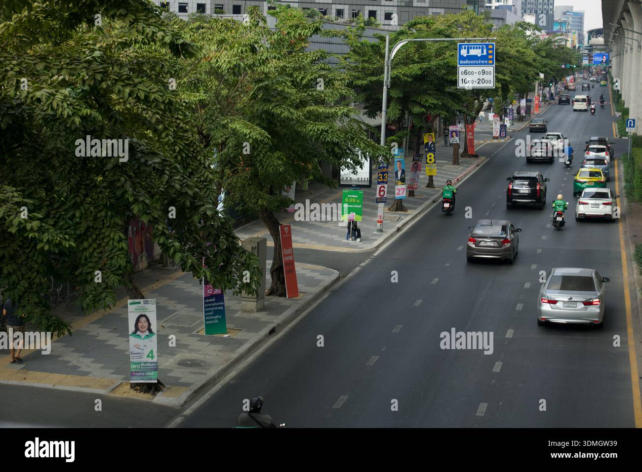 Bangkok, Thailnd. Street scene in the Lat Phrao district during 2026 ...