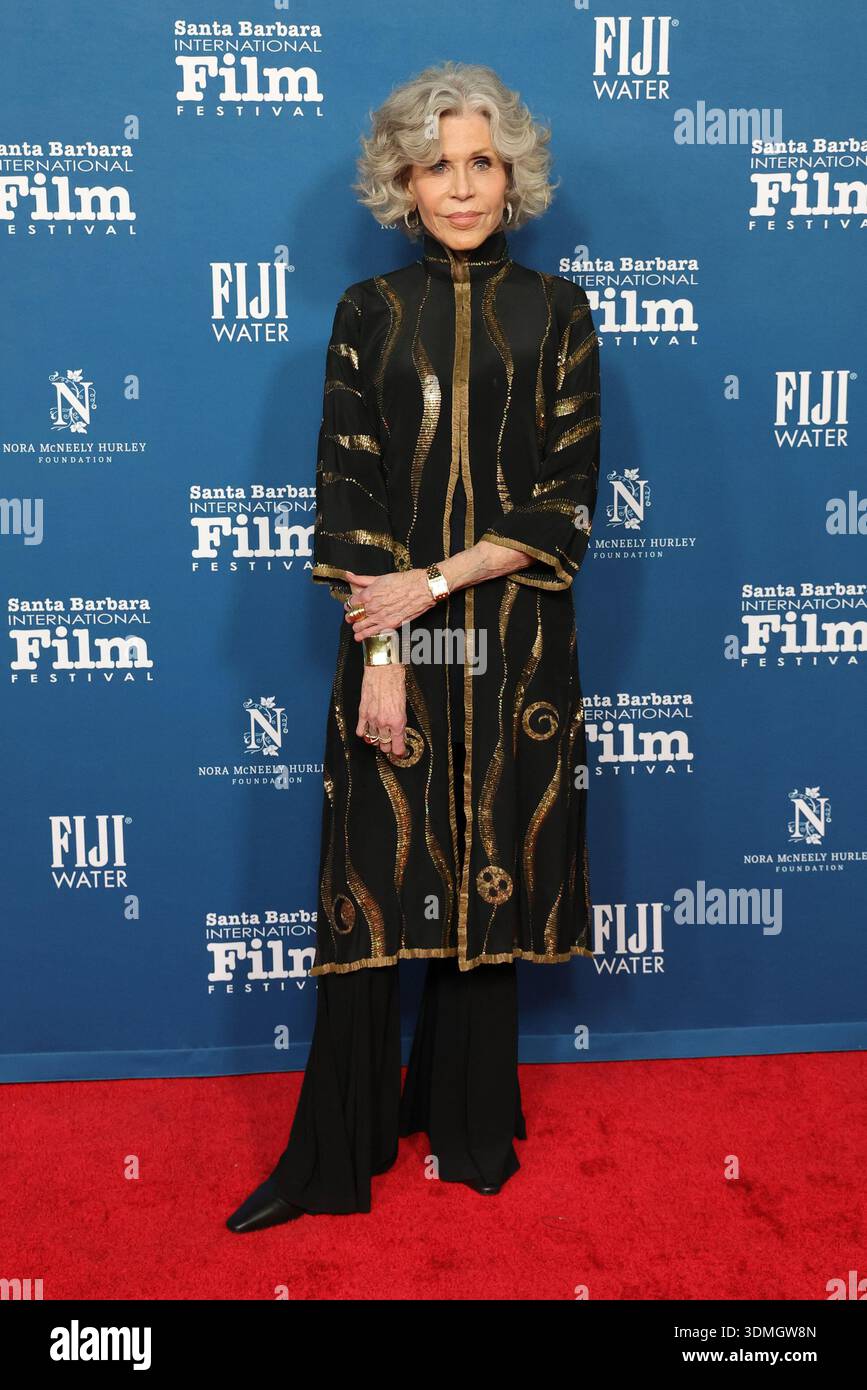 Santa Barbara, California, USA. 05th Feb, 2026. Jane Fonda attends the ...