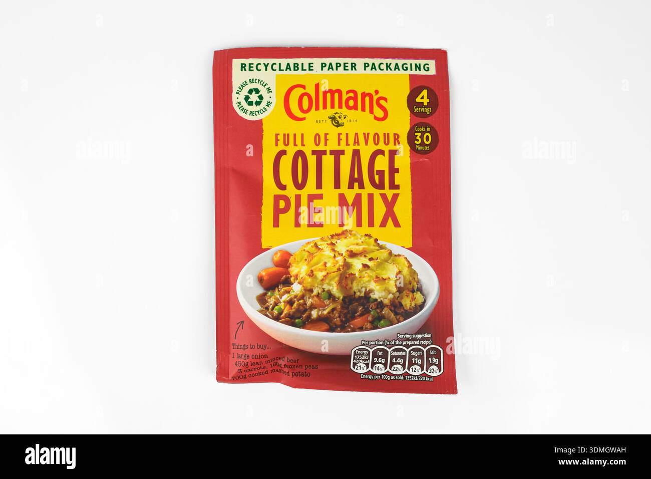 Colman's Cottage Pie Mix - Wales, UK - 21 November 2025 Stock Photo - Alamy