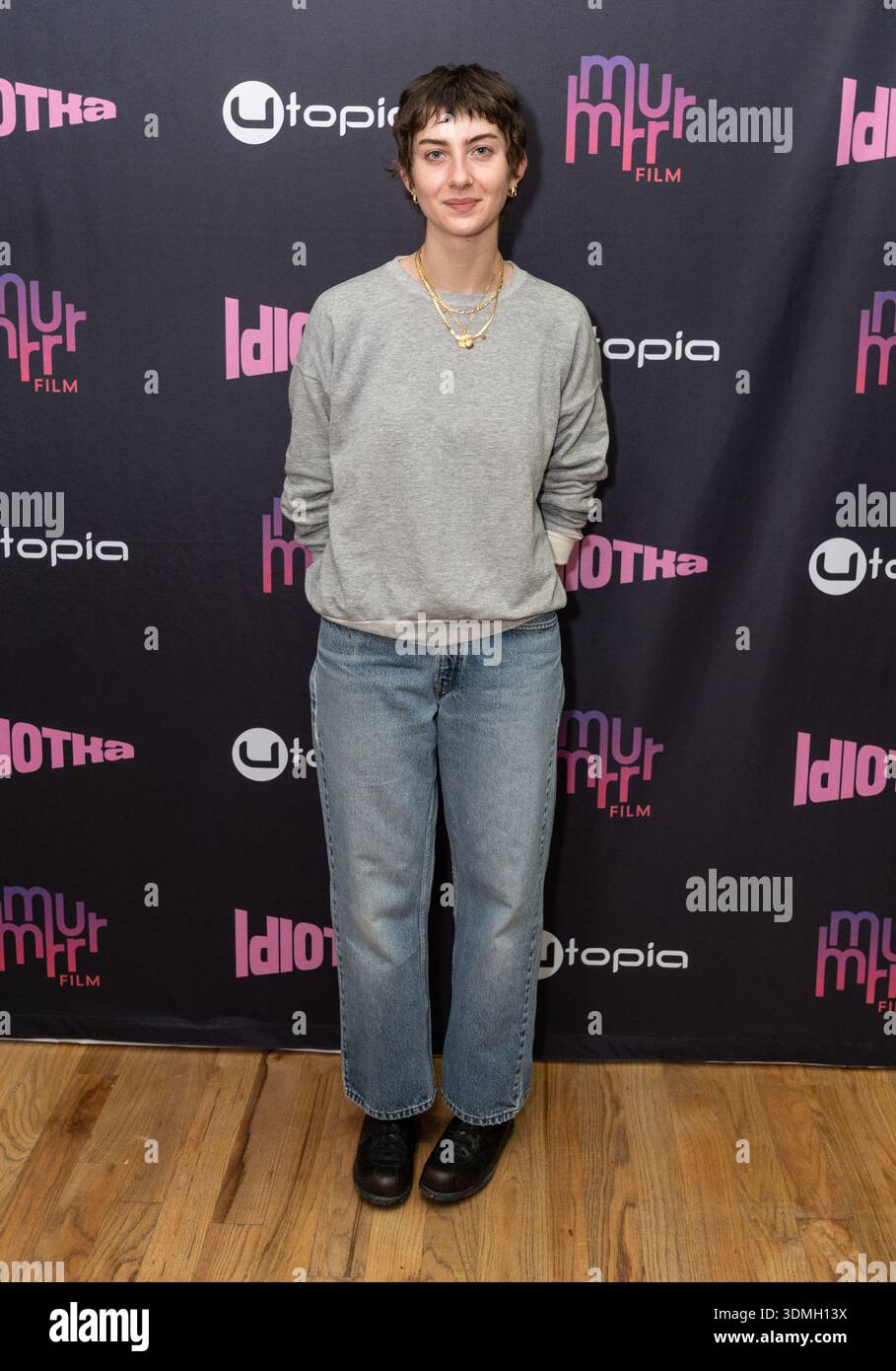 Marley Yanow attends premiere of Idiotka at Crown Hill Theatre in New ...