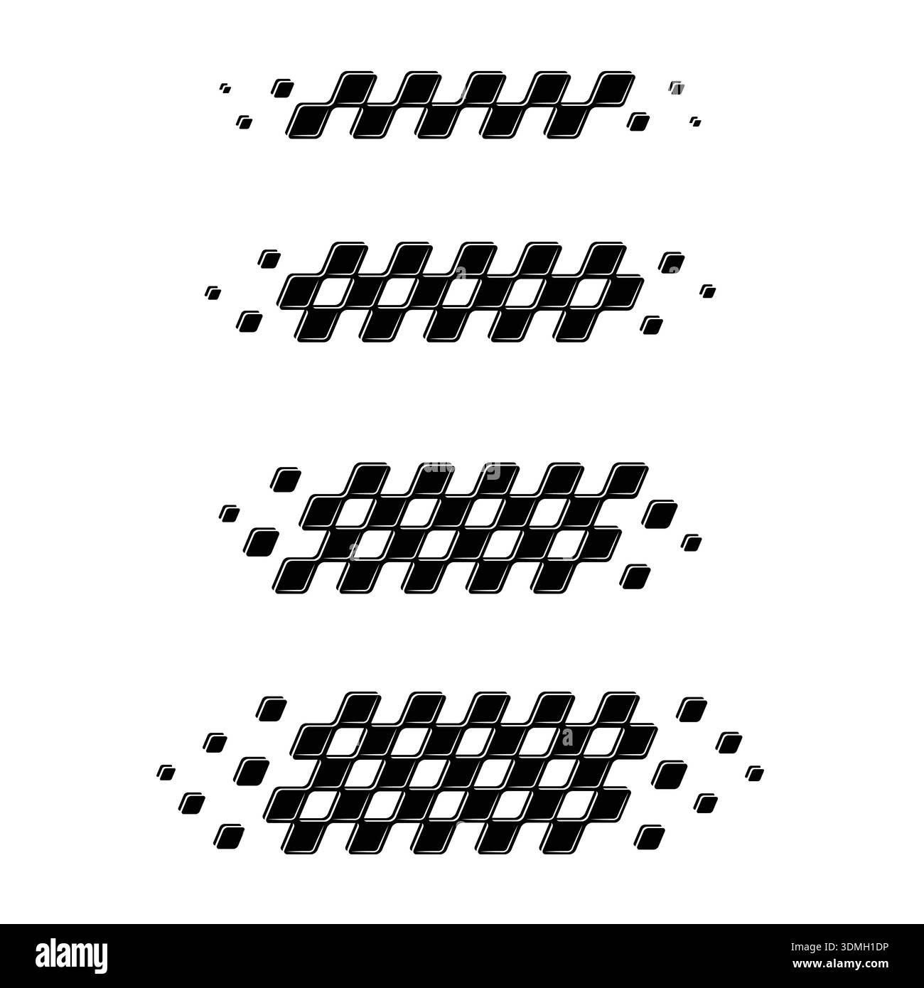Checkered race track linear pattern Stock Vector Image & Art - Alamy
