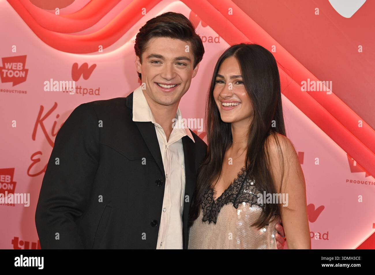 West Hollywood, CA USA. 5th Feb 2026. Asher Angel, Maddison Teitelbaum ...