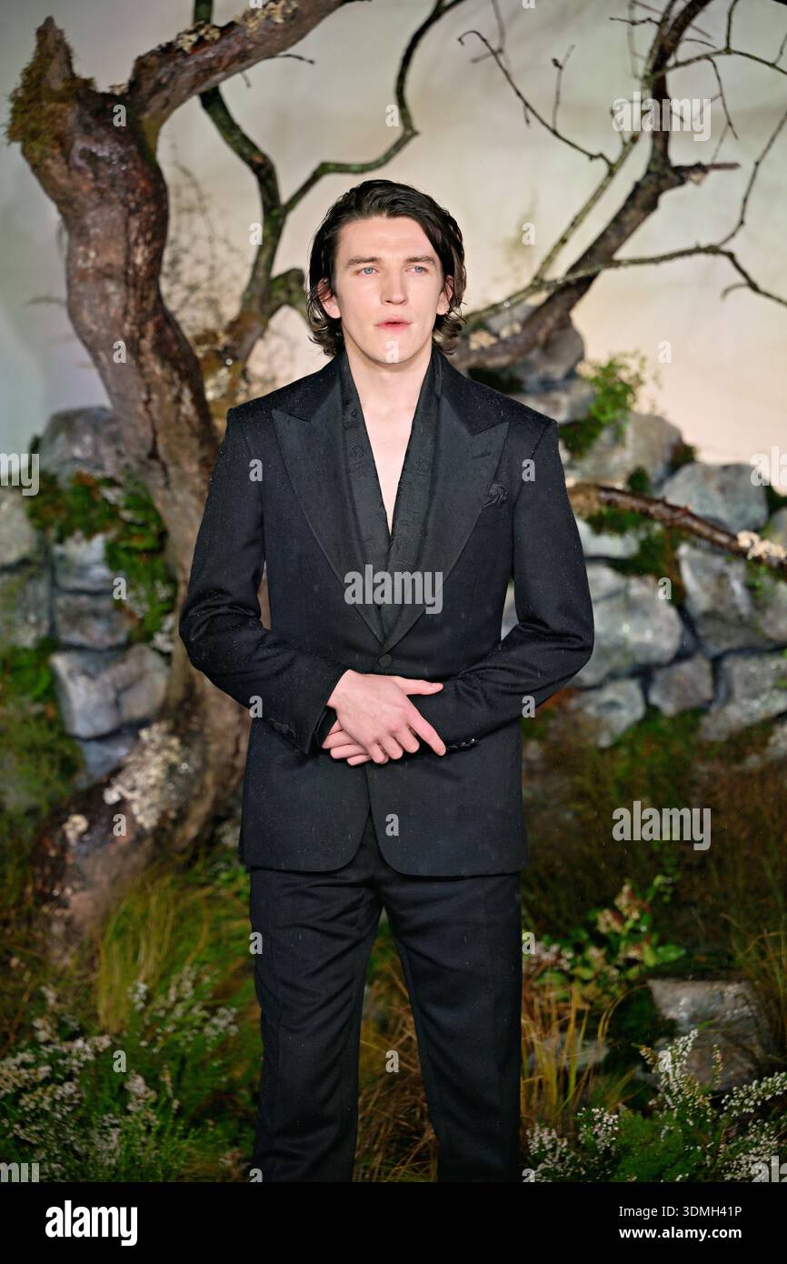 LONDON, ENGLAND - FEBRUARY 05 2026: Ewan Mitchell at the "Wuthering ...