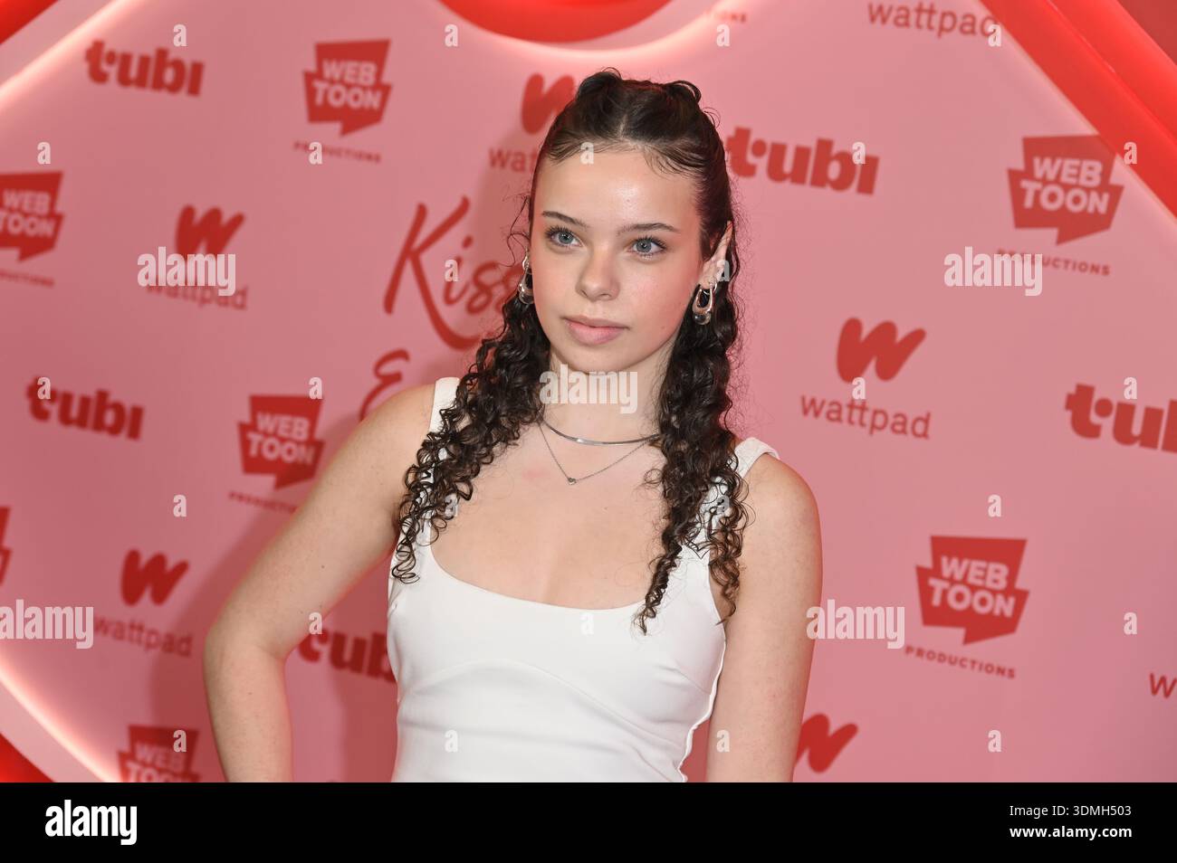 Rosalie Turmel at Tubi's "Kissing Is The Easy Part" Los Angeles ...
