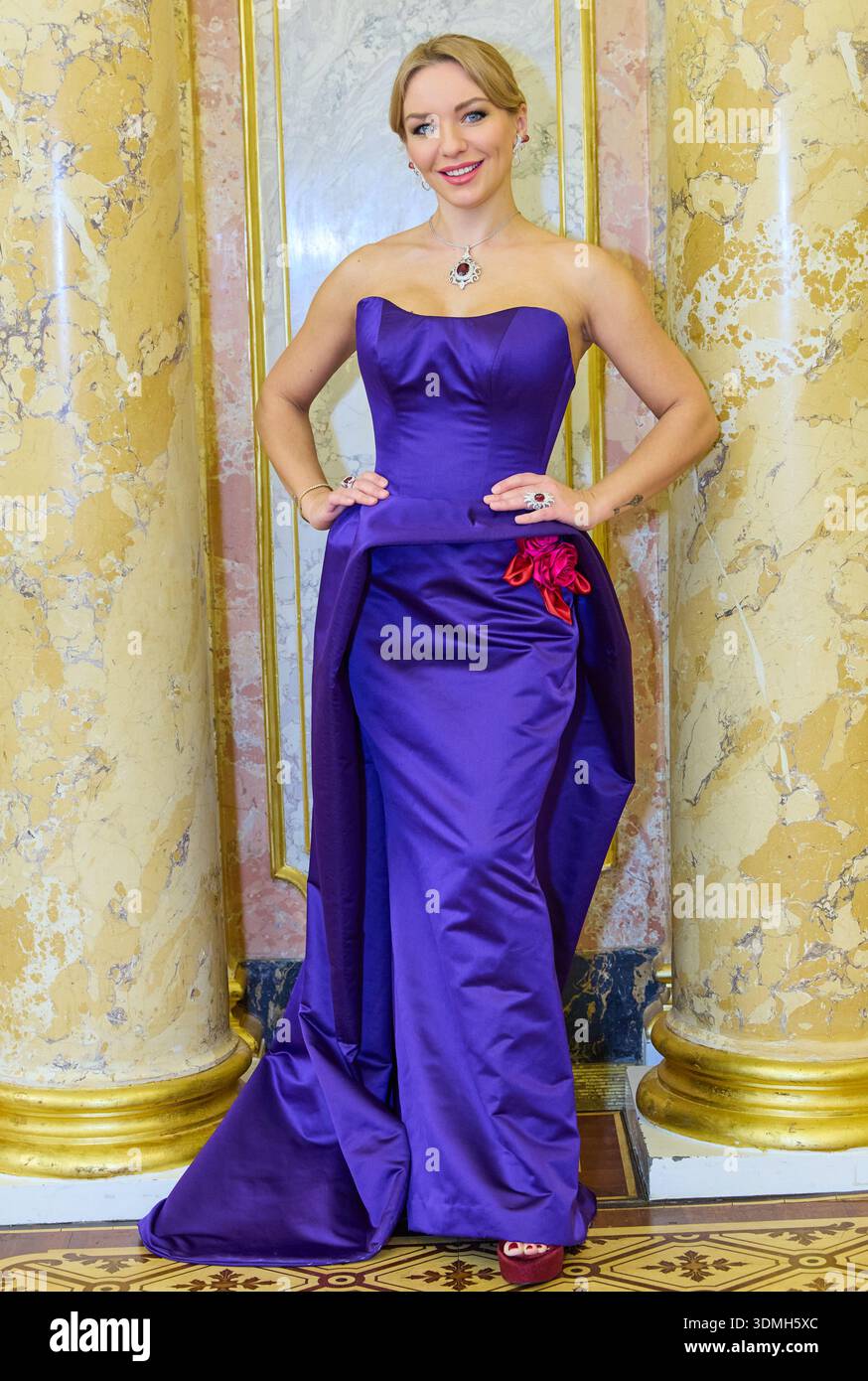 Lidia Baich - dress fitting and jewelry for the 2026 Vienna Opera Ball ...